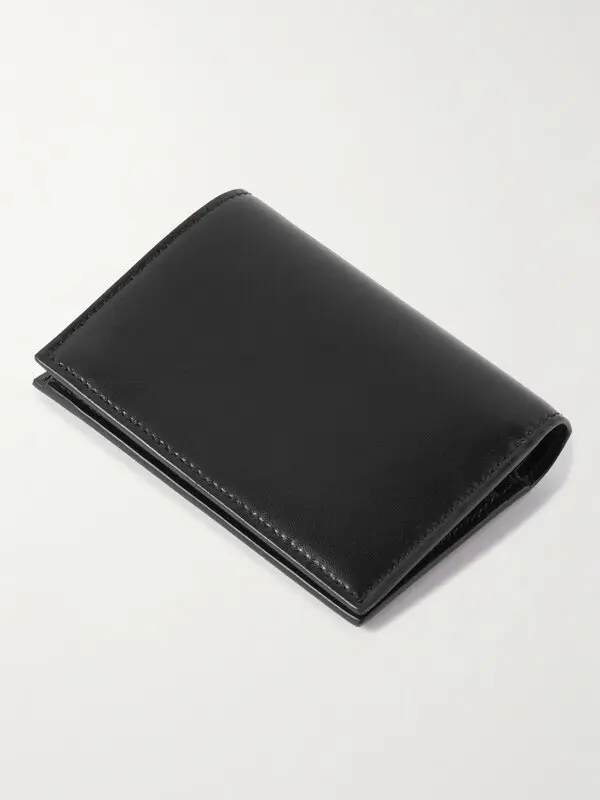 Saint Laurent Cassandre Logo-embossed Leather Billfold Wallet