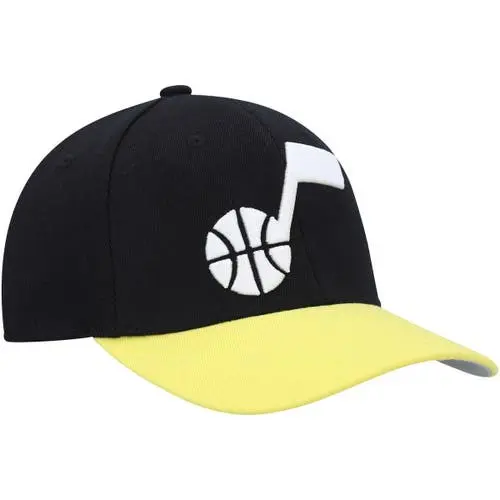 Mitchell & Ness Gold Utah Jazz Mvp Team Two-tone 2.0 Stretch-snapback Hat