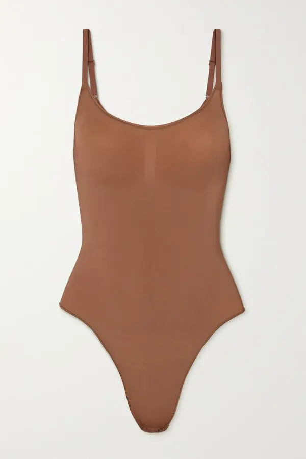 SKIMS Everyday Sculpt Bodysuit - Brown