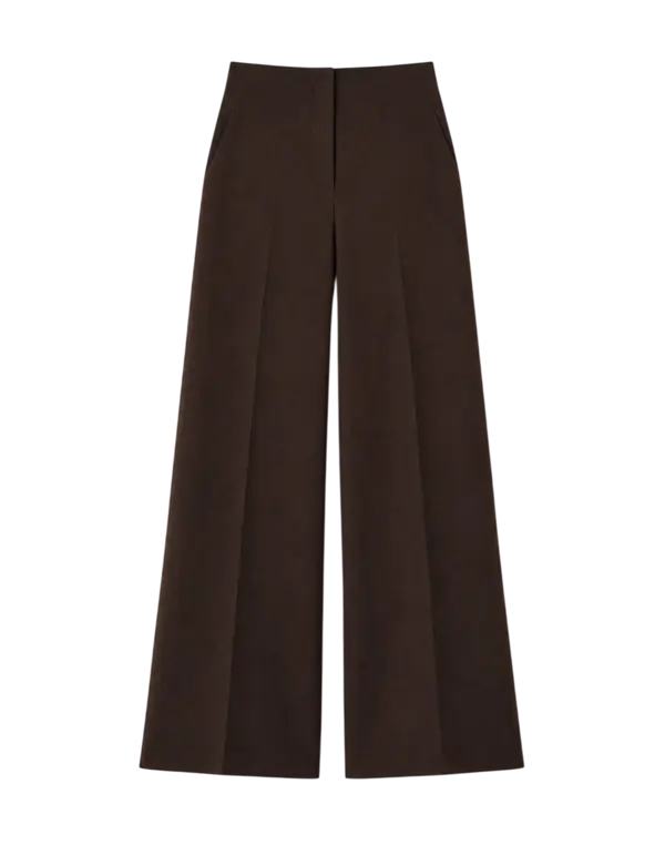 Lafayette 148 New York Responsible Wool Thames Pant - Truffle