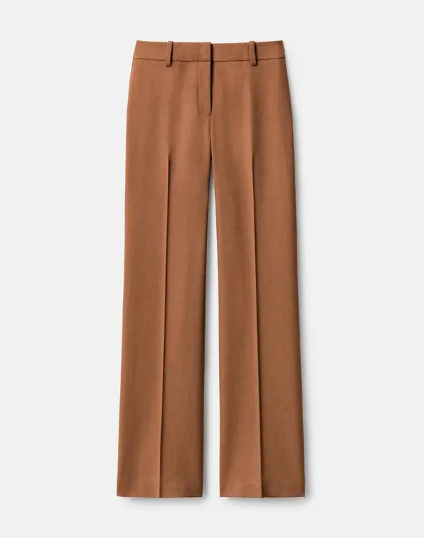 Lafayette 148 New York Hair Straight Leg Pants - Black