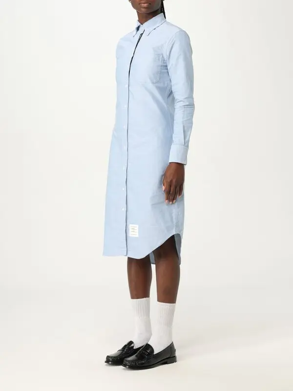 Thom Browne Shirt Dress - Blue