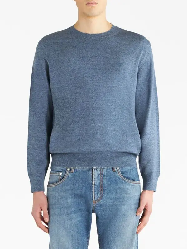 Etro Pegaso-embroidered Sweater
