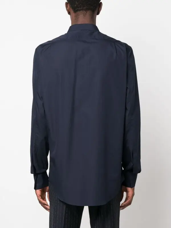 Alexander McQueen Concealed-fastening Cotton Shirt