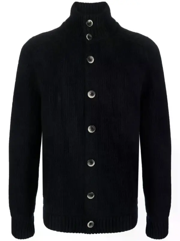 Herno Button-up Wool Cardigan