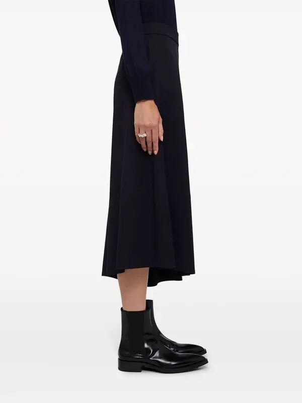JIL SANDER Asymmetric Midi Skirt