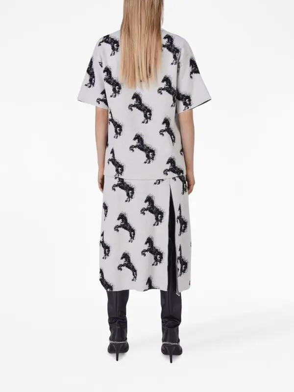 Stella McCartney Pixel Horse Wool Jumper