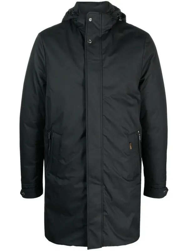 MOORER Vermont Down Jacket With Detachable Hood