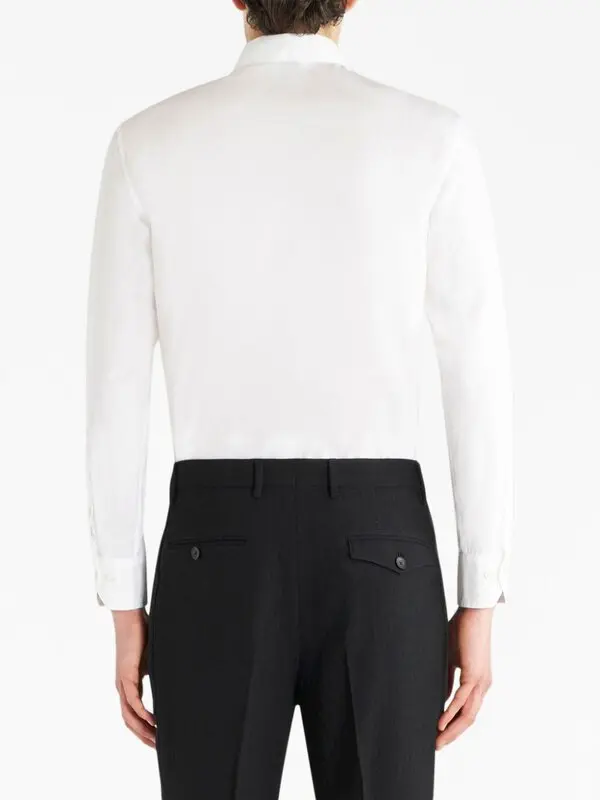 Etro Paisley-print Band Cotton Shirt
