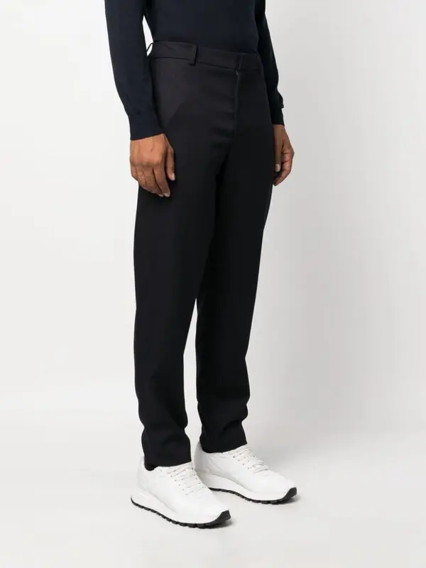 Moncler Straight-leg Virgin Wool Trousers