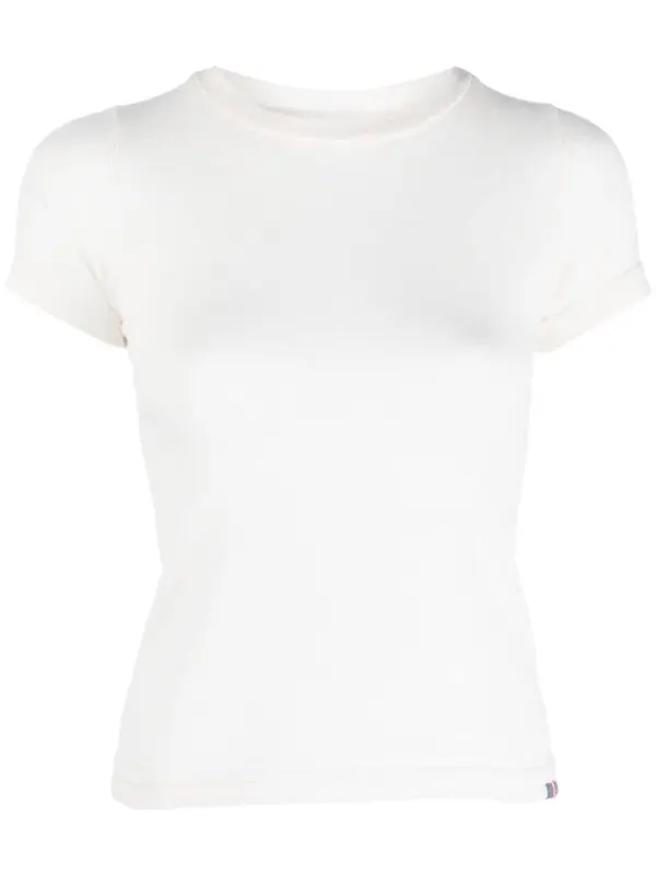 EXTREME CASHMERE X Crew-neck Short-sleeve T-shirt - White
