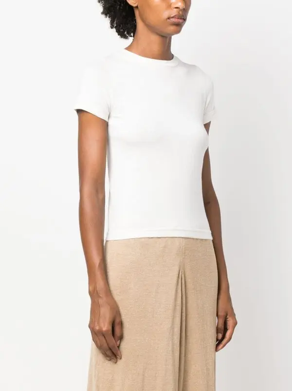 Extreme Cashmere Crew-neck Short-sleeve T-shirt