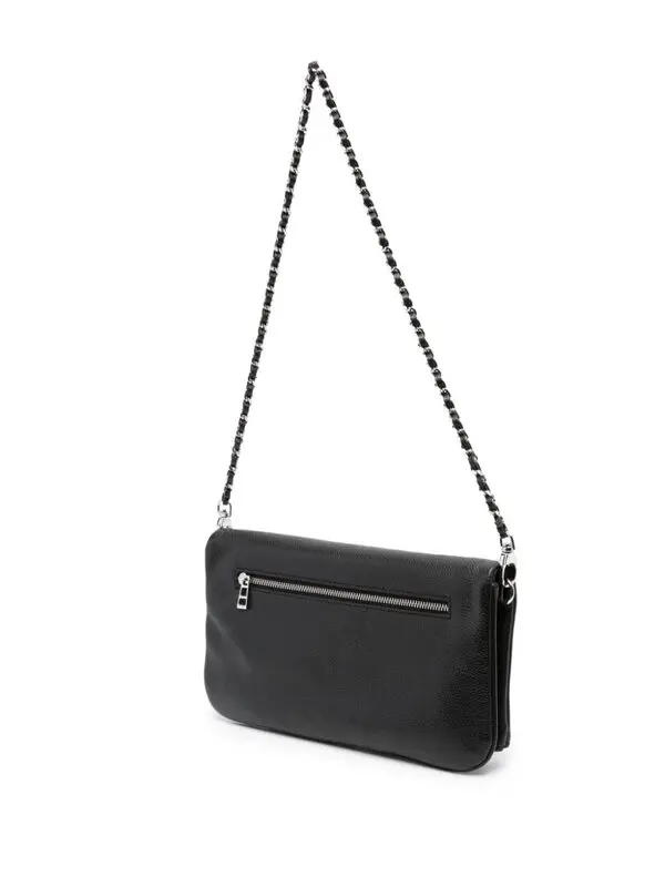 Zadig&Voltaire Rock Leather Shoulder Bag - Black