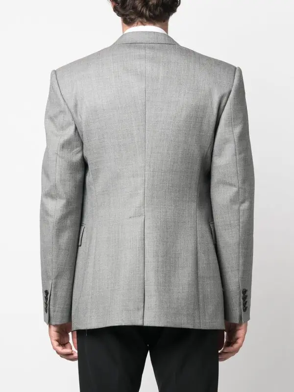 Alexander McQueen Single-breasted Wool Blazer
