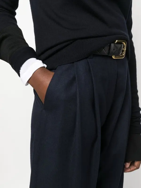 TOTEME High-waist Straight-leg Trousers