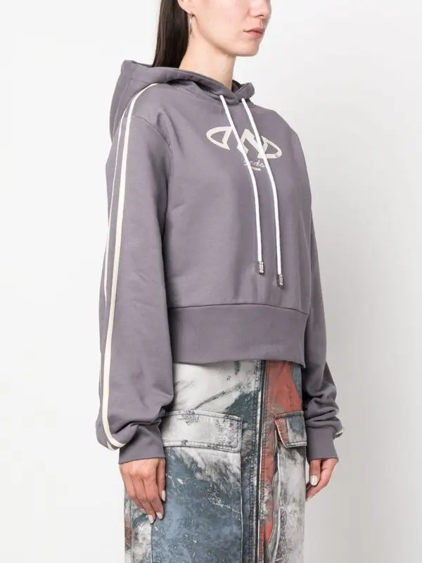 Gcds Logo-print Drawstring Hoodie