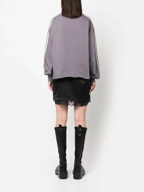 Gcds Layered Lace-trim Dress