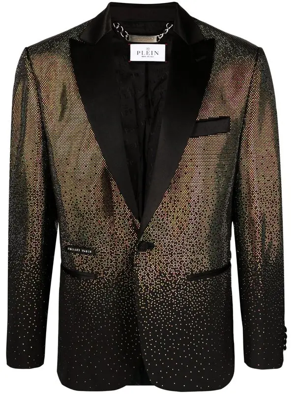 Philipp Plein Lord Rhinestone-embellished Blazer