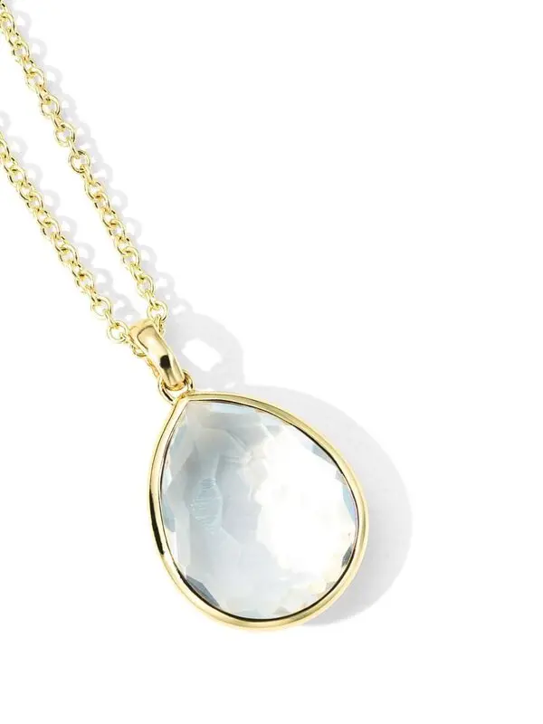 Ippolita 18kt Yellow Rock Candy Medium Teardrop Crystal Necklace
