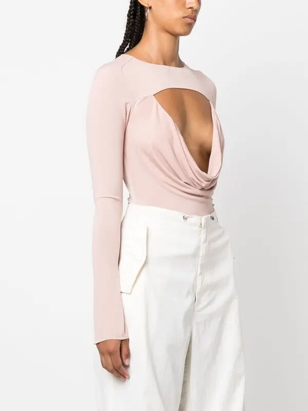 ALESSANDRO VIGILANTE Cut-out Bodysuit