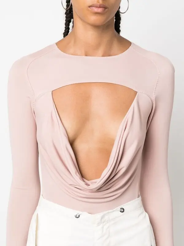 ALESSANDRO VIGILANTE Cut-out Bodysuit