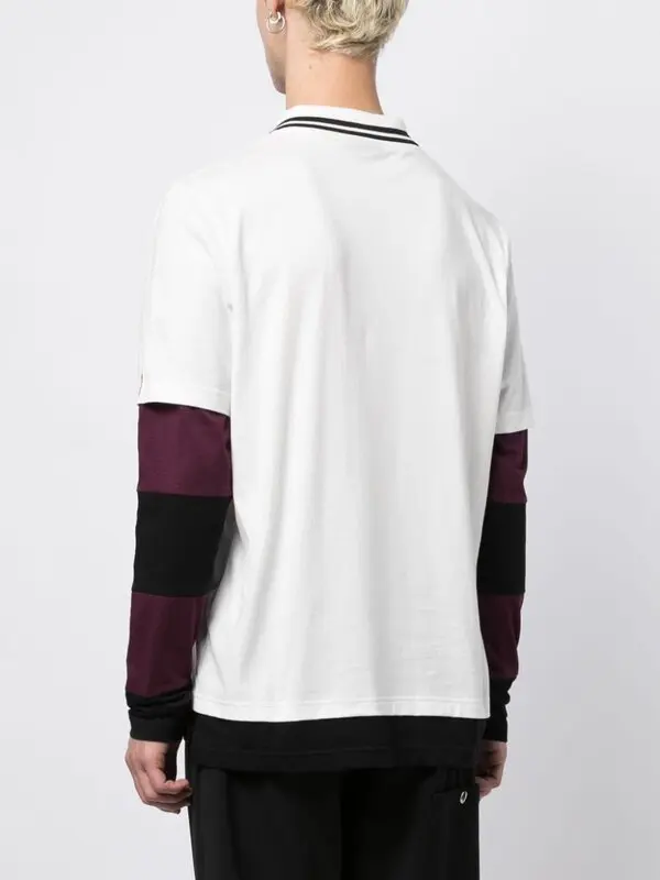 BOTTER Layered-effect Logo-embroidered T-shirt