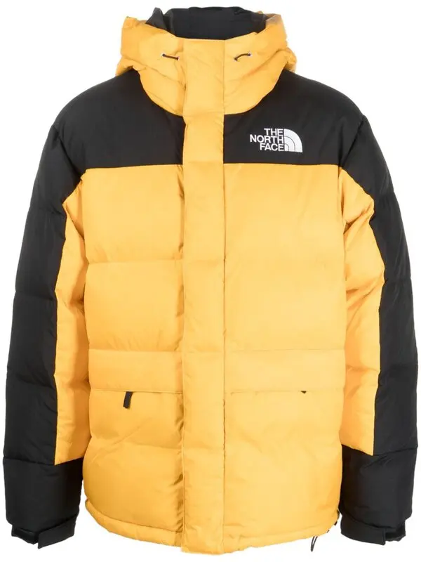The North Face Himalayan Hooded Padded Jacket - Yellow