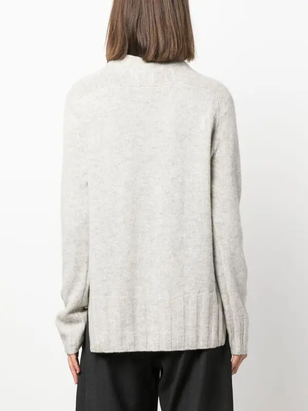 ALLUDE Crew-neck Knitted Jumper