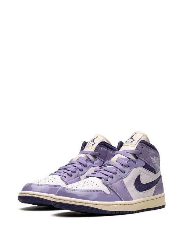 JORDAN Air 1 Mid Sky J Sneakers - Purple