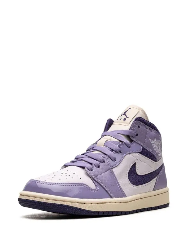 JORDAN Air 1 Mid Sky J Sneakers - Purple