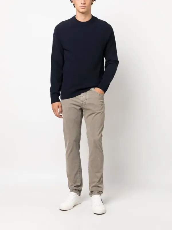 Paul Smith Long-sleeve Merino-wool Jumper - Blue