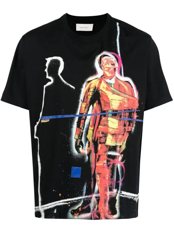 LIMITATO Graphic-print Short-sleeve Cotton T-shirt