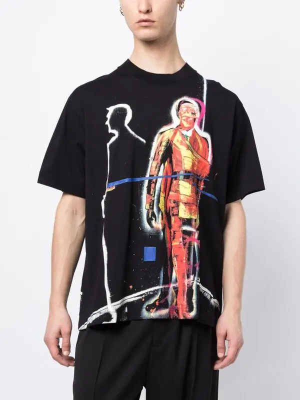 LIMITATO Graphic-print Short-sleeve Cotton T-shirt