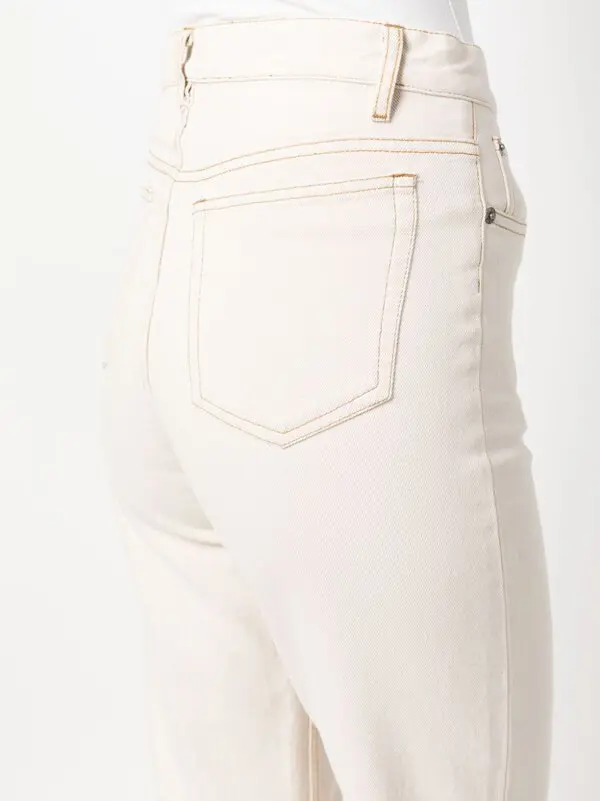 A.p.c. Straight-leg Cropped Jeans