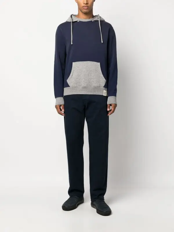 Ralph Lauren Two-tone Mélange-effect Hoodie