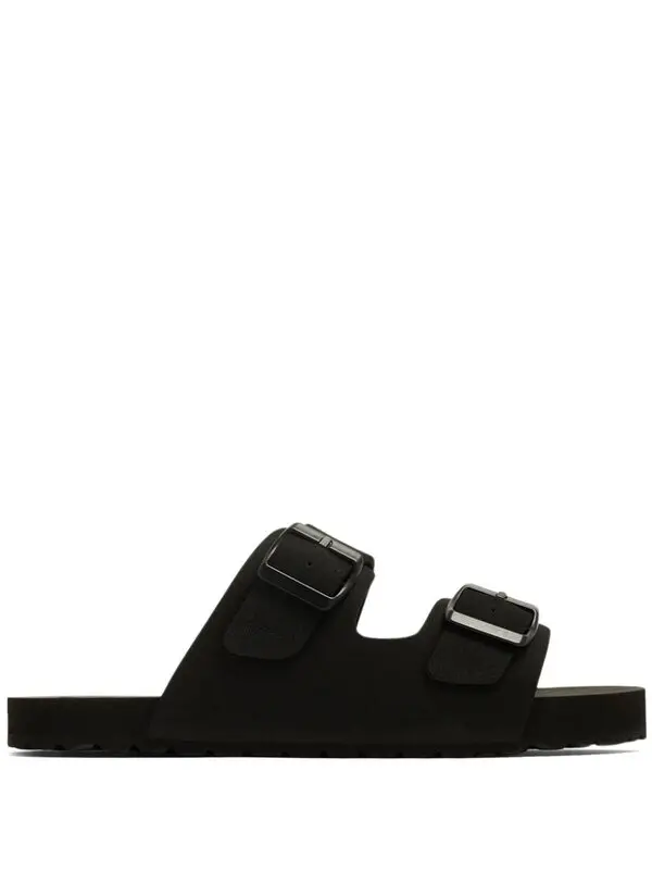 Manebí Logo-debossed Double-buckle Sandals