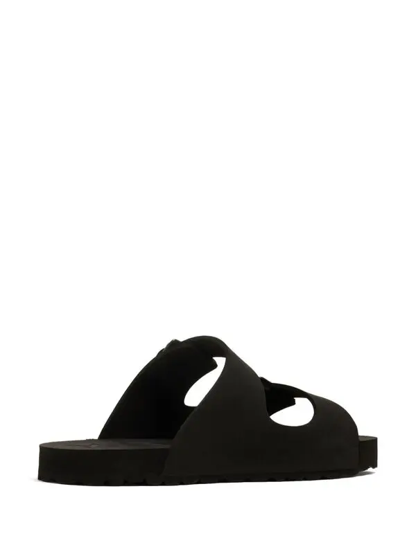 Manebí Logo-debossed Double-buckle Sandals