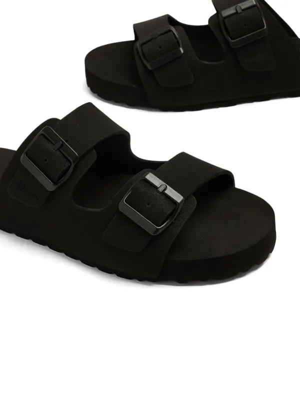 Manebí Logo-debossed Double-buckle Sandals