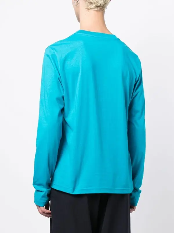 BOTTER Logo-embroidered Organic Cotton T-shirt - Blue