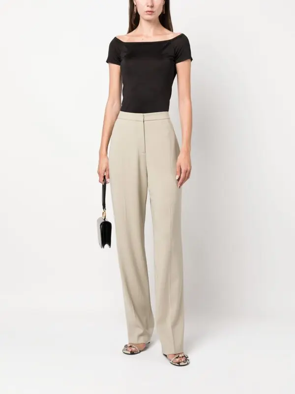 Ralph Lauren Boat Neck Silk Blend Shirt