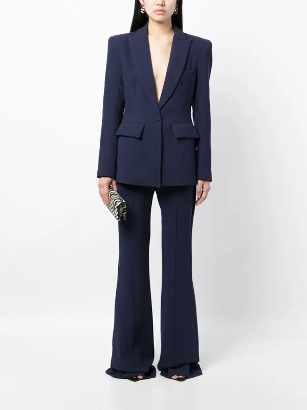 Alex Perry High-waisted Flared Trousers