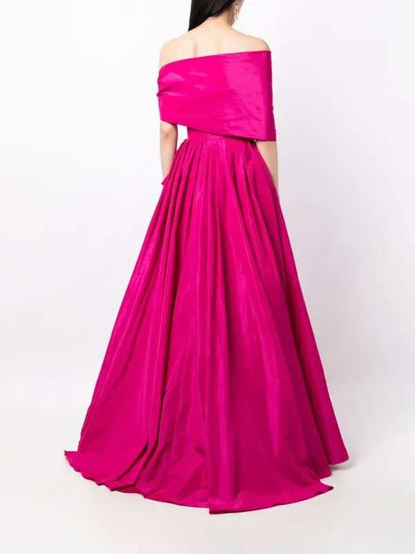 Zuhair Murad Asymmetric Off-shoulder Gown