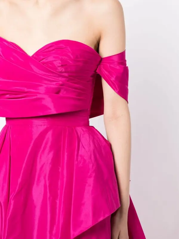 Zuhair Murad Asymmetric Off-shoulder Gown