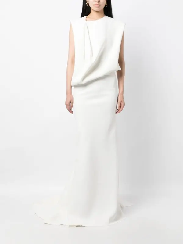 Maticevski High-waisted Fishtail Skirt