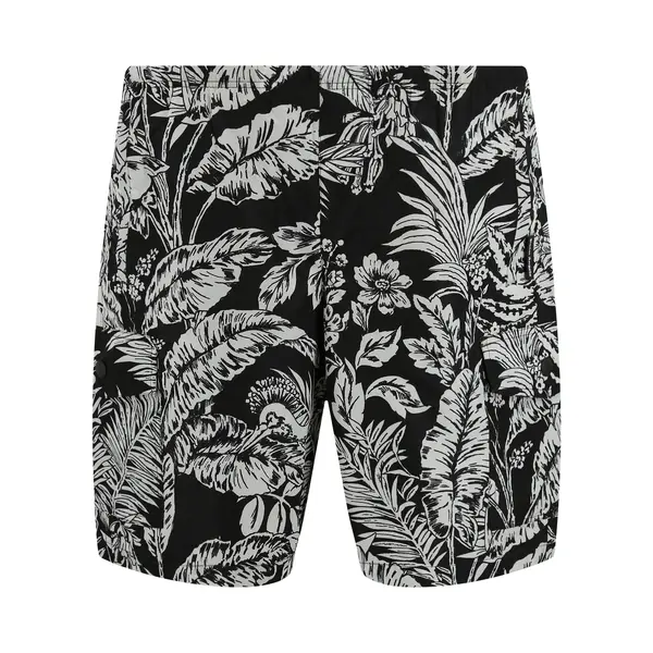 Palm Angels Jungle Parrots Swim Short - Black