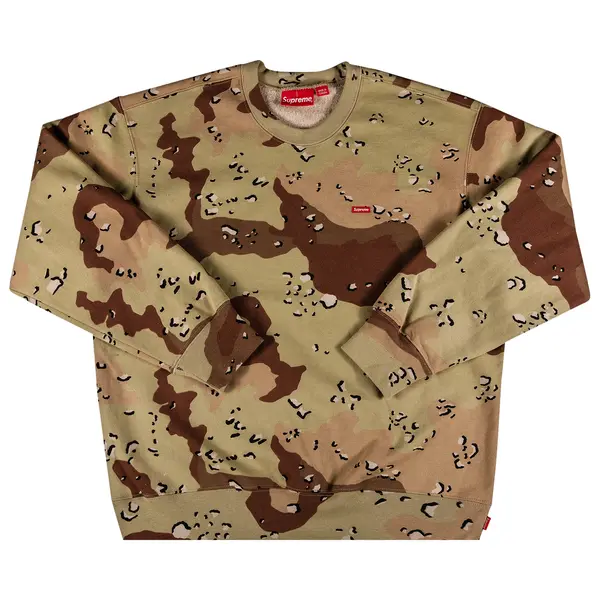 Supreme Small Box Crewneck - Brown