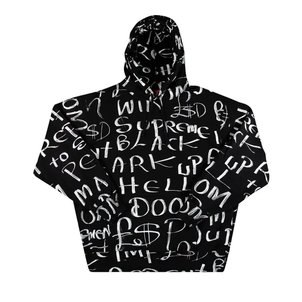 Supreme Ark Hooded Sweatshirt - Black