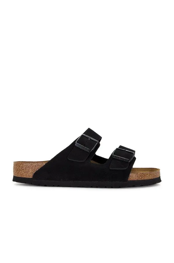 BIRKENSTOCK Arizona Soft Foot Bed - Black