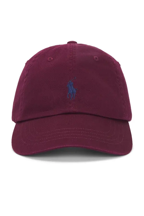 Polo Ralph Lauren Chino Sport Cap - Classic Wine