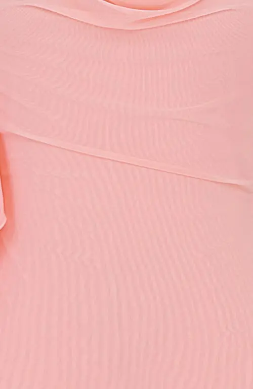 House Of Cb Charla Asymmetric Ruffle Detail Minidress